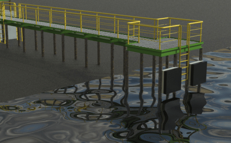 Well Head Platform and Walkway - Bemny Engineering and Logistics Limited