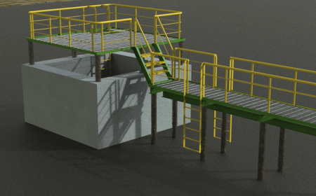 Well Head Platform and Walkway - Bemny Engineering and Logistics Limited